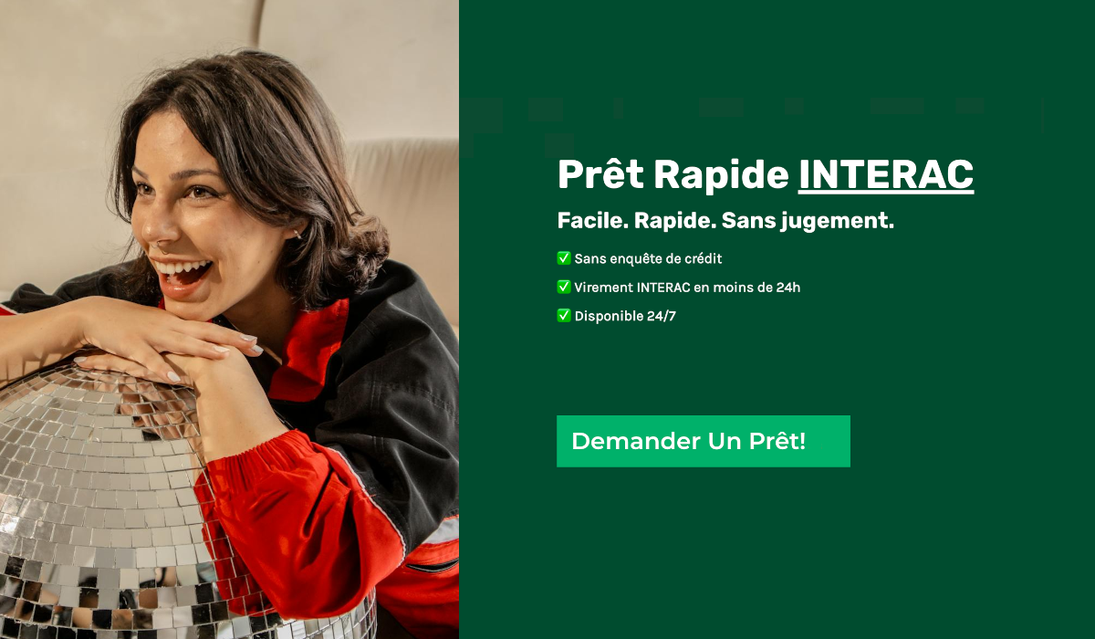 Prêt sans refus Interac